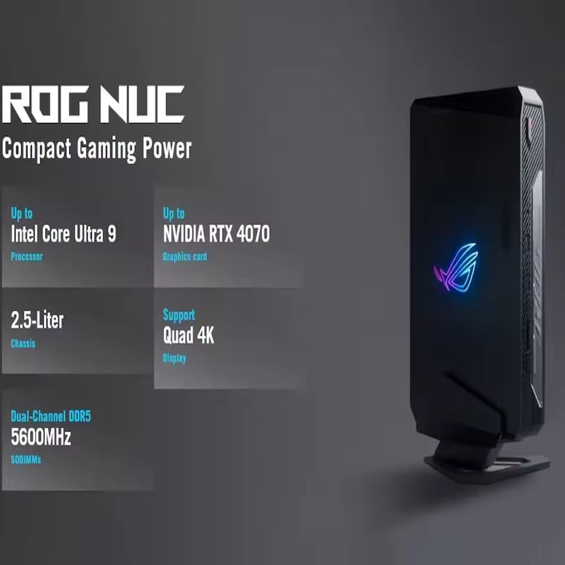 ASUS ROG NUC Ultra Gaming Mini PC – Dobsons